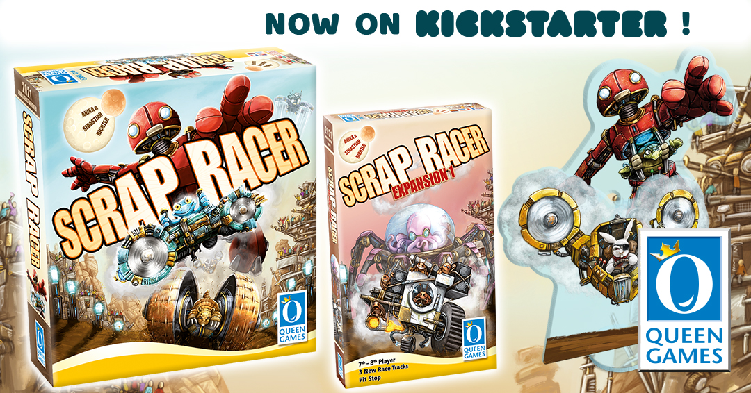 Scrap Racer – Queen Games